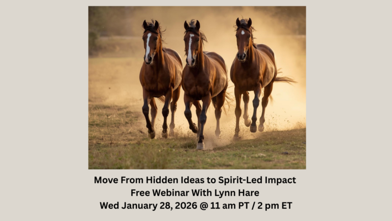 Hidden Ideas to Spirit-Led Impact Success Page - Lynn Hare